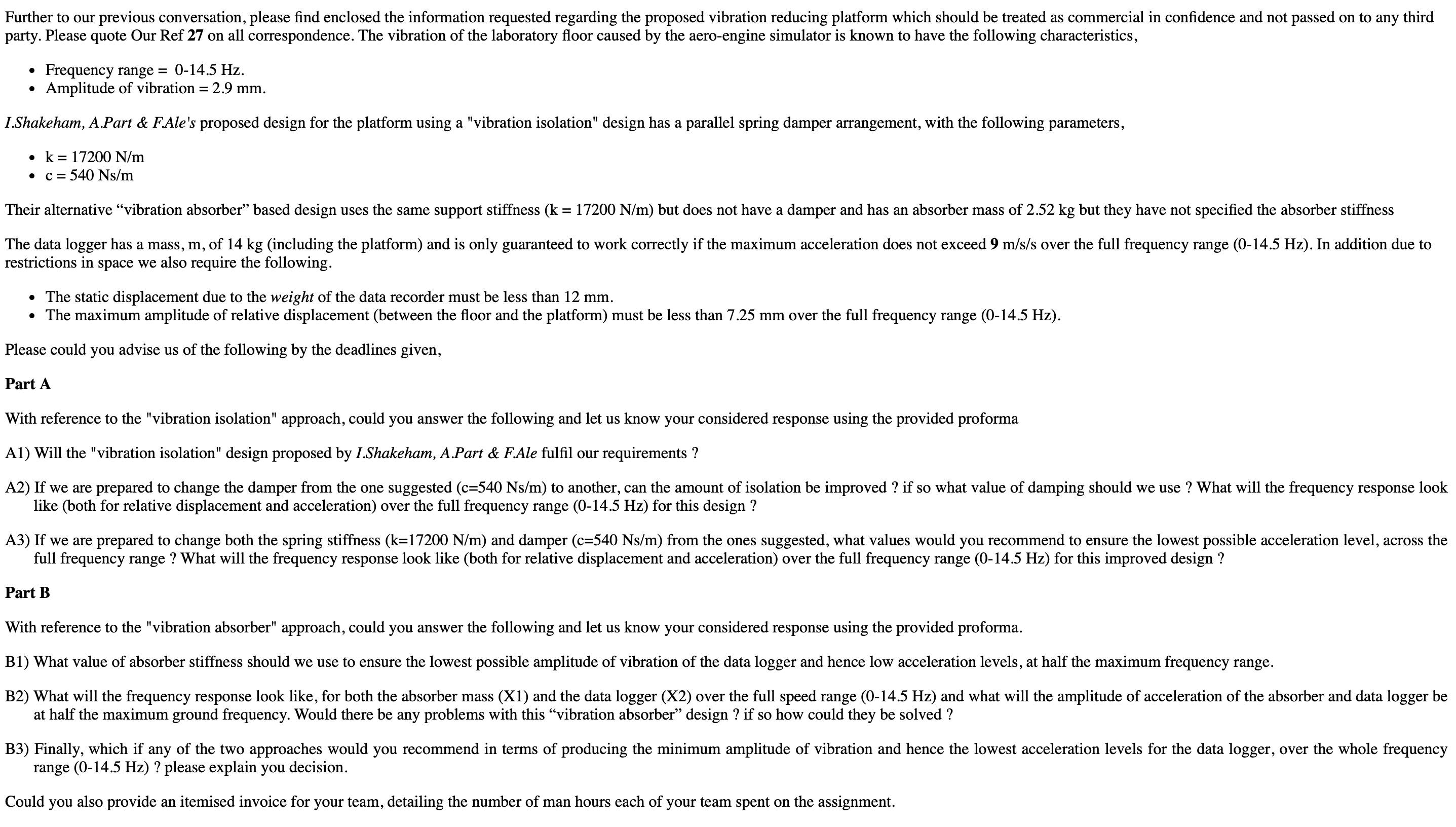 Solved can you please help answer part B | Chegg.com