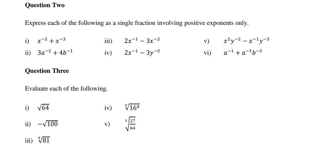 Solved Express each of the following as a single fraction | Chegg.com