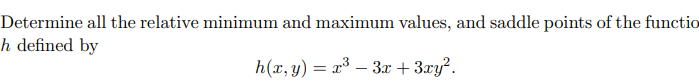 Solved Determine all the relative minimum and maximum | Chegg.com