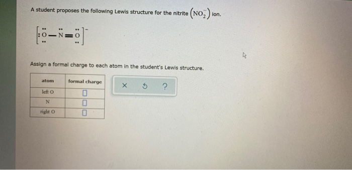 Solved A student proposes the following Lewis structure for | Chegg.com