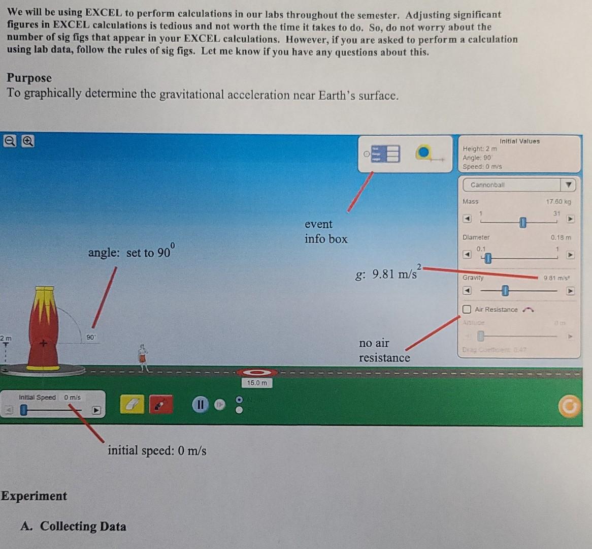 Solved We will be using EXCEL to perform calculations in our | Chegg.com