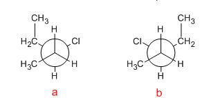 Solved Which of the 2 Newman structures below represents the | Chegg.com