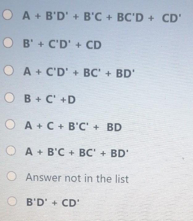 Solved BCD to seven segment decoder has four input lines (A, | Chegg.com