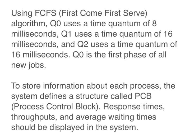 Solved The multilevel-feedback-queue scheduler determines | Chegg.com