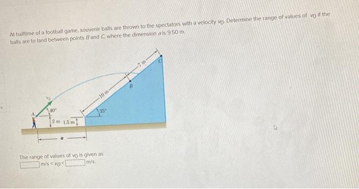 Solved At halftime of a football game, souvenir balls are | Chegg.com