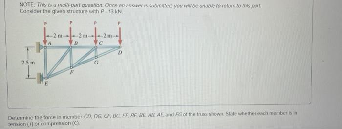 Solved NOTE: This is a multi part question. Once an answer | Chegg.com