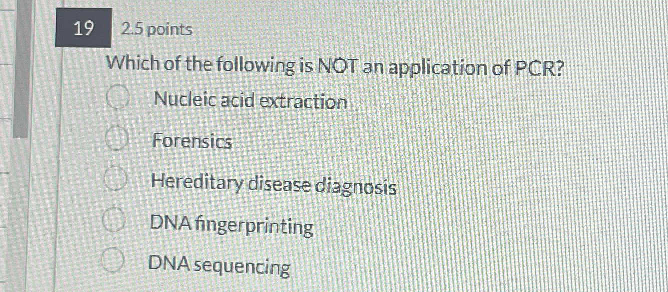 Solved 192.5 ﻿pointsWhich of the following is NOT an | Chegg.com