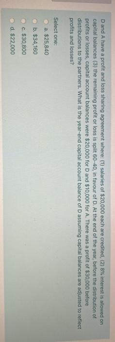 Solved A change in which of the following items would not | Chegg.com