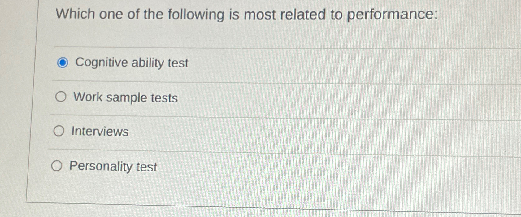 Solved Which one of the following is most related to | Chegg.com