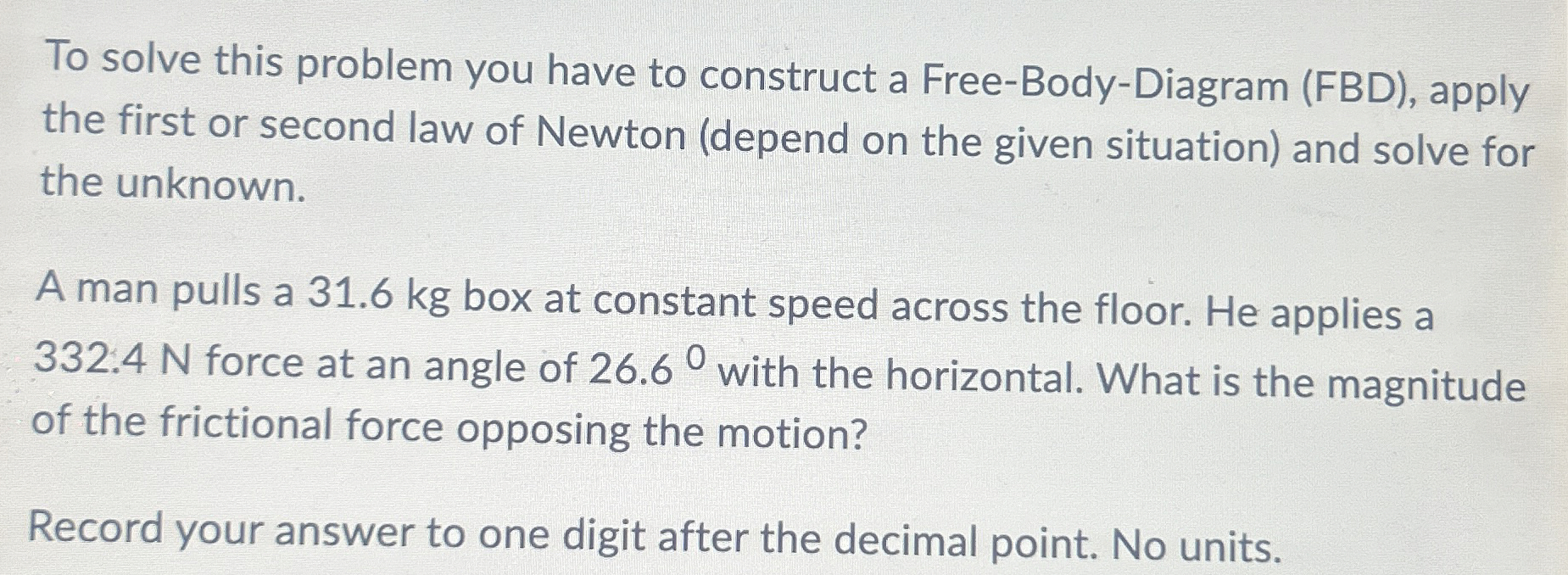 Solved To solve this problem you have to construct a | Chegg.com