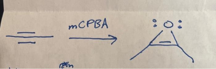 Solved = mCPBA 0: | Chegg.com