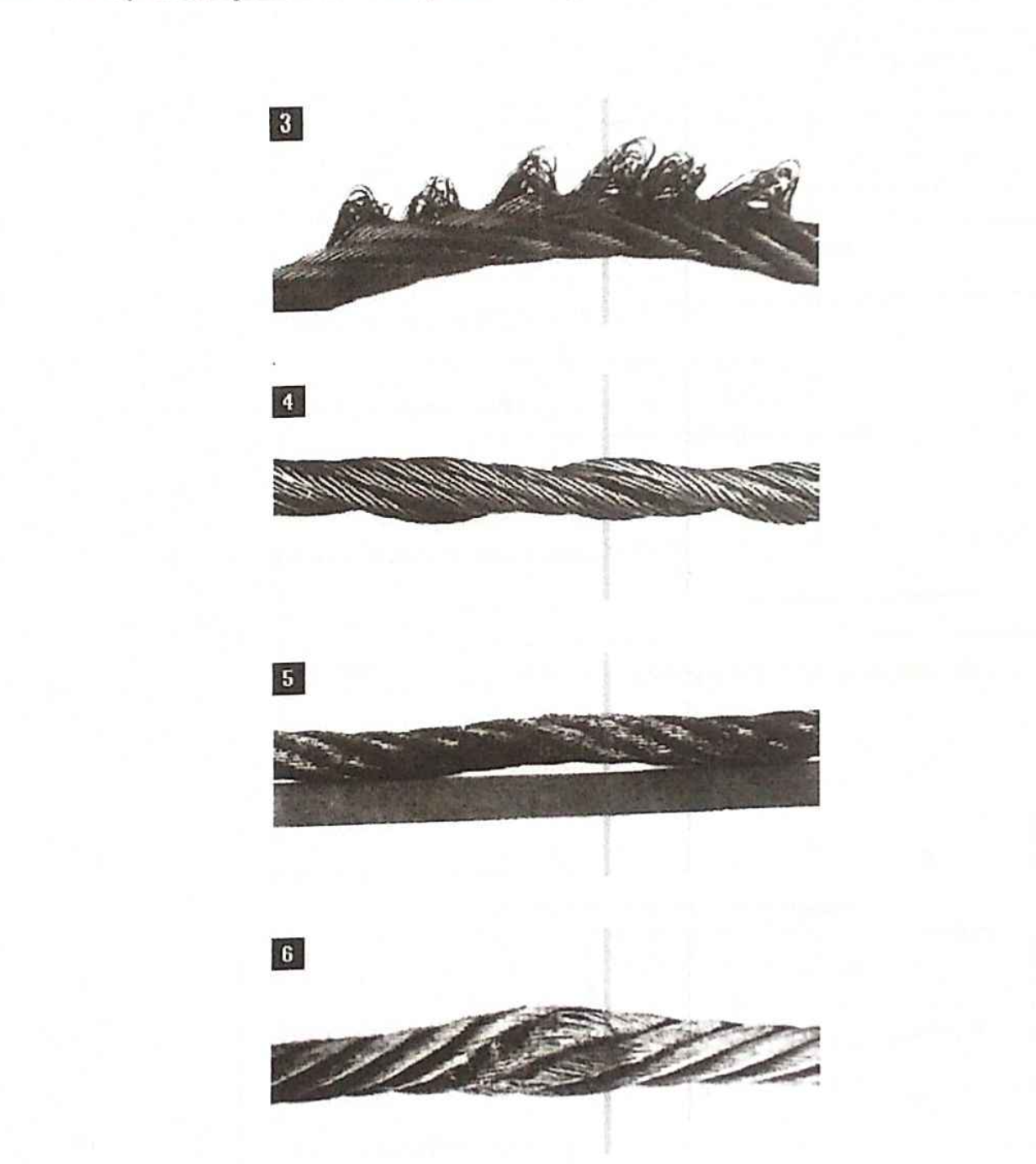 Solved Name and explain the different types of wire rope | Chegg.com