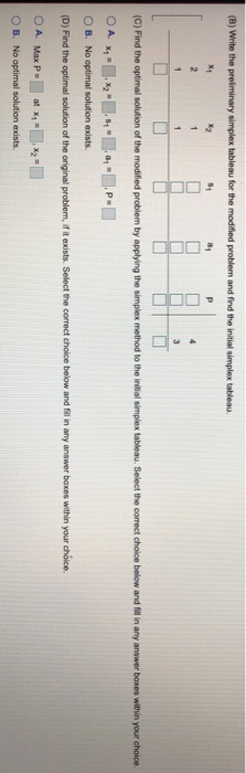 Solved (A) Introduce slack, surplus, and artificial | Chegg.com