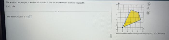 Solved Shade the region of feasible solutions for the | Chegg.com