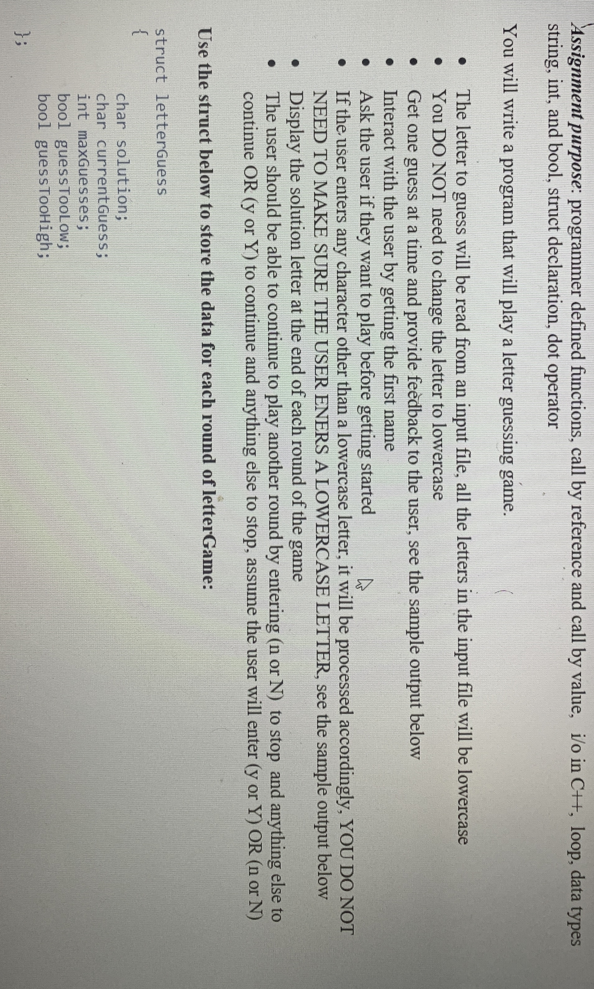 Solved GAssignment purpose: programmer defined functions, | Chegg.com