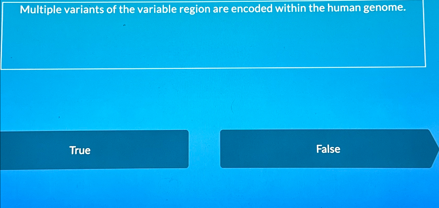 Solved Multiple variants of the variable region are encoded | Chegg.com