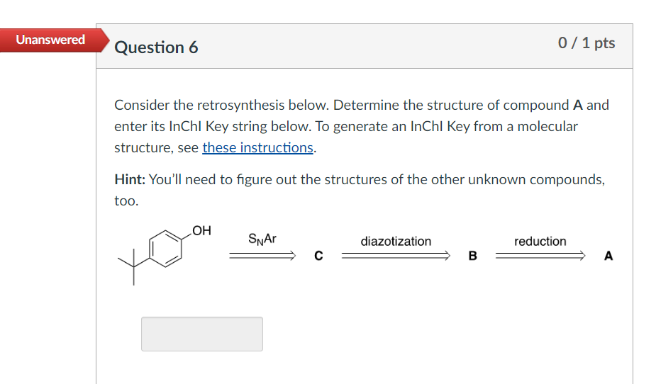Solved Question 6Consider the retrosynthesis below. | Chegg.com