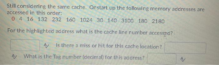 Consider A Main Memory With A 32-bit Address And Byte 