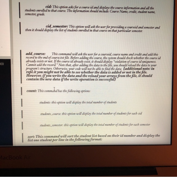 Please start working on it as soon as possible as it | Chegg.com