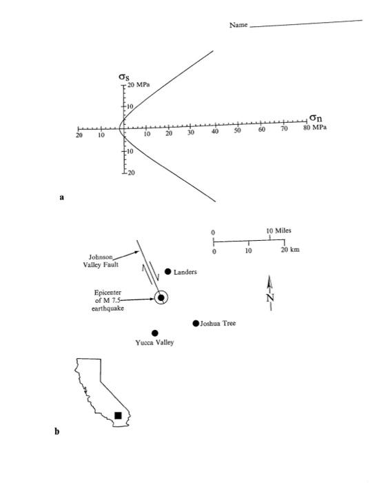 Solved Figure G-35b is a map showing the Johnson Valley | Chegg.com