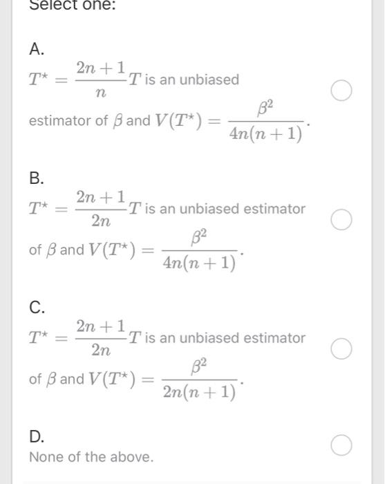 Solved Suppose that Y1,Y2,…Yn is a random sample of the | Chegg.com