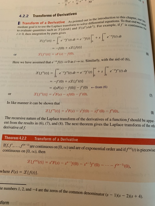 Solved what is the 4th order derivative according to this | Chegg.com