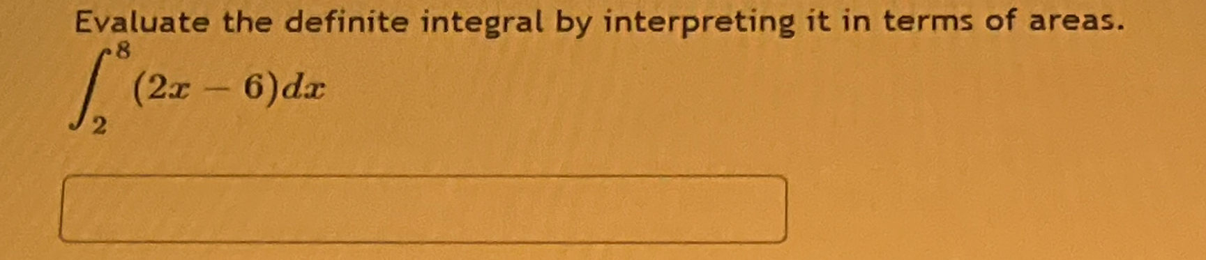 Solved Evaluate the definite integral by interpreting it in | Chegg.com