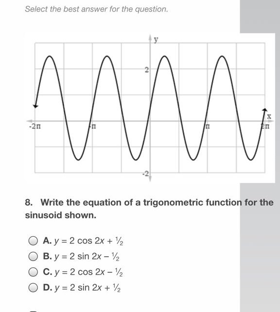 Solved Select the best answer for the question. 3. The | Chegg.com