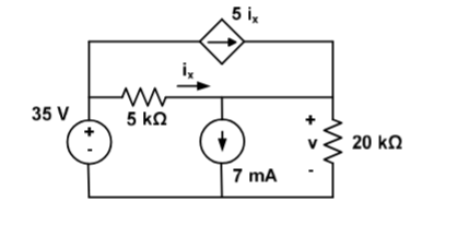 Solved Use the principle of superposition to find v in the | Chegg.com
