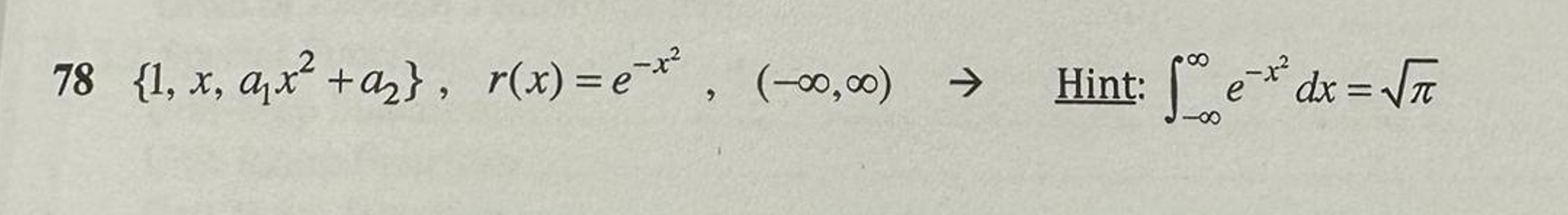 Solved Determine the values of a1 ﻿and a2 ﻿such that the set | Chegg.com