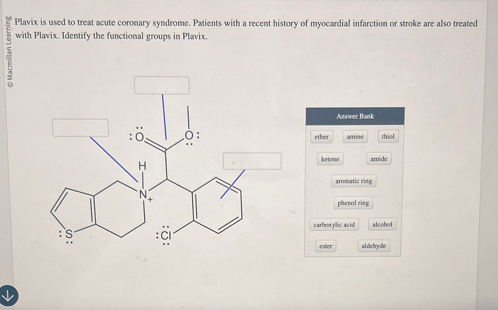 Solved Plavix is used to treat acute coronary syndrome. | Chegg.com