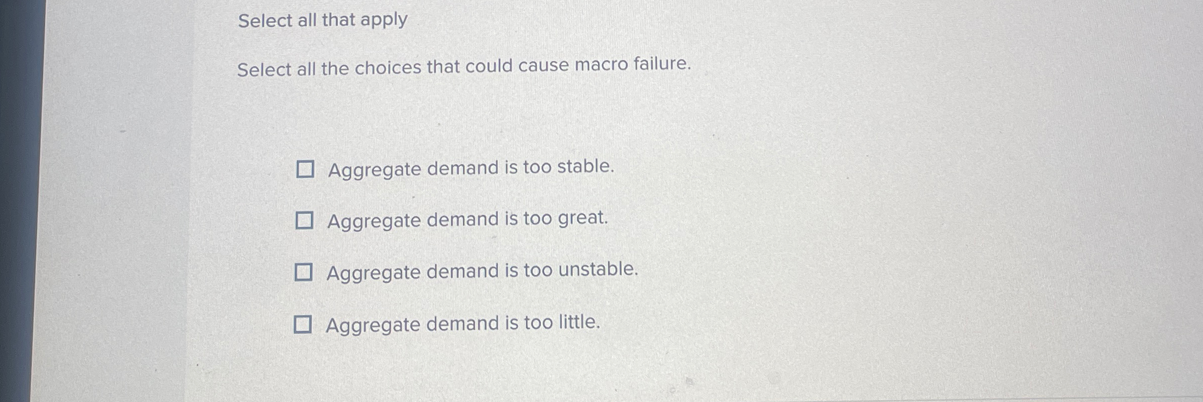 Solved Select all that applySelect all the choices that | Chegg.com