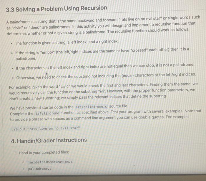 Solved 3.1 The Jacobsthal Function The Jacobsthal sequence | Chegg.com | Chegg.com
