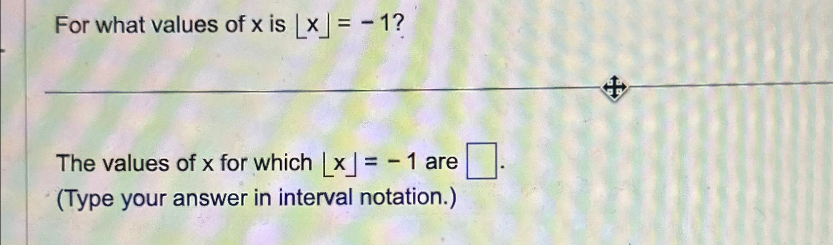 Solved For what values of x ﻿is |??x??|=-1 ?The values of x | Chegg.com