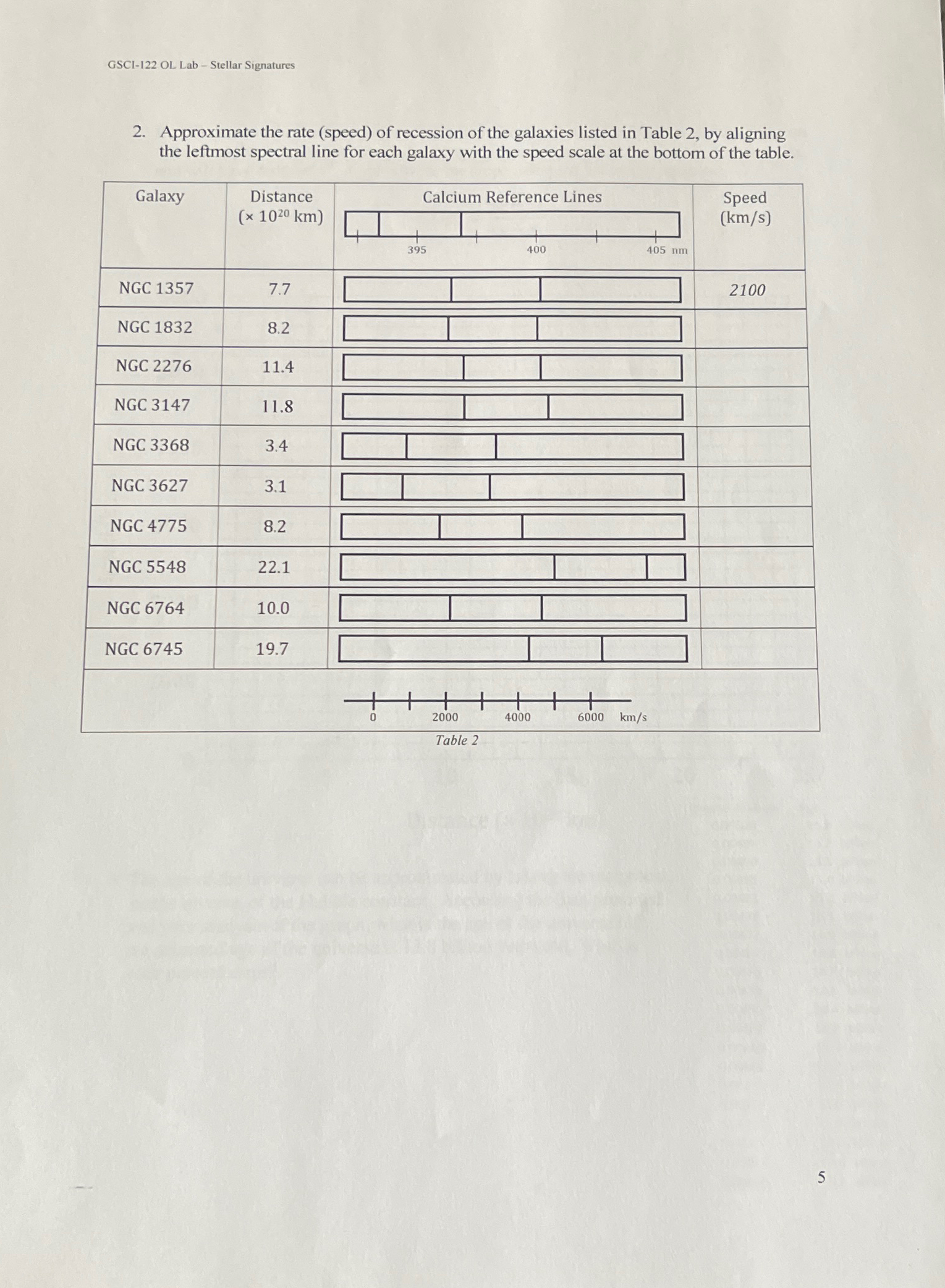 Solved GSCI-122 ﻿OL Lab - ﻿Stellar Signatures2. ﻿Approximate | Chegg.com