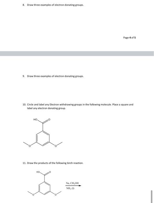 Solved 4. Circle the localized electrons in the following | Chegg.com