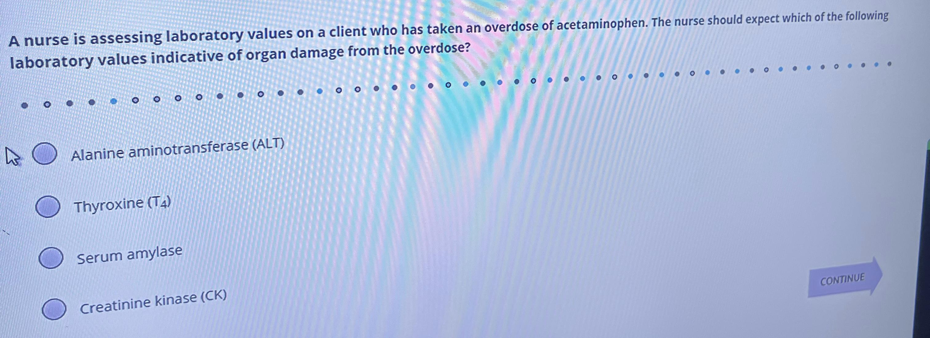 Solved A nurse is assessing laboratory values on a client | Chegg.com