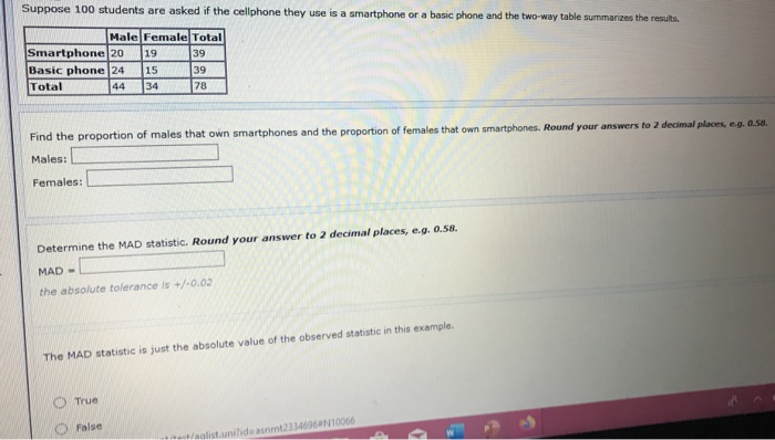 Solved Suppose 100 students are asked the cellphone they use | Chegg.com