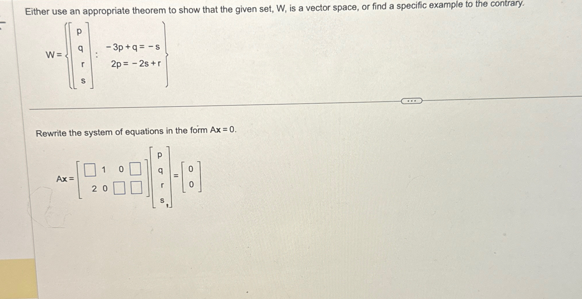 Solved Either use an appropriate theorem to show that the | Chegg.com