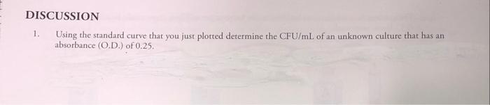 Solved RESULTS Plate Count Technique 1. To determine the | Chegg.com