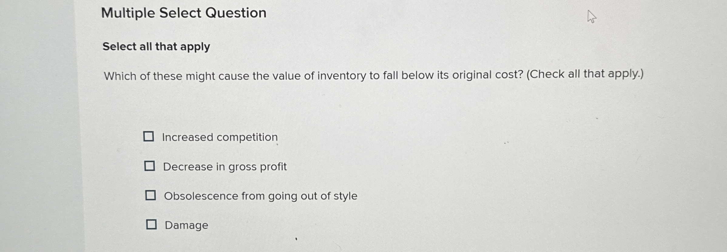 Solved Multiple Select QuestionSelect all that applyWhich of | Chegg.com