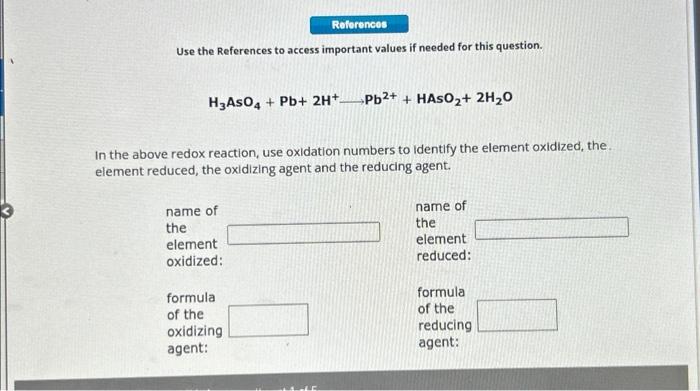 Solved Use the References to access important values if | Chegg.com