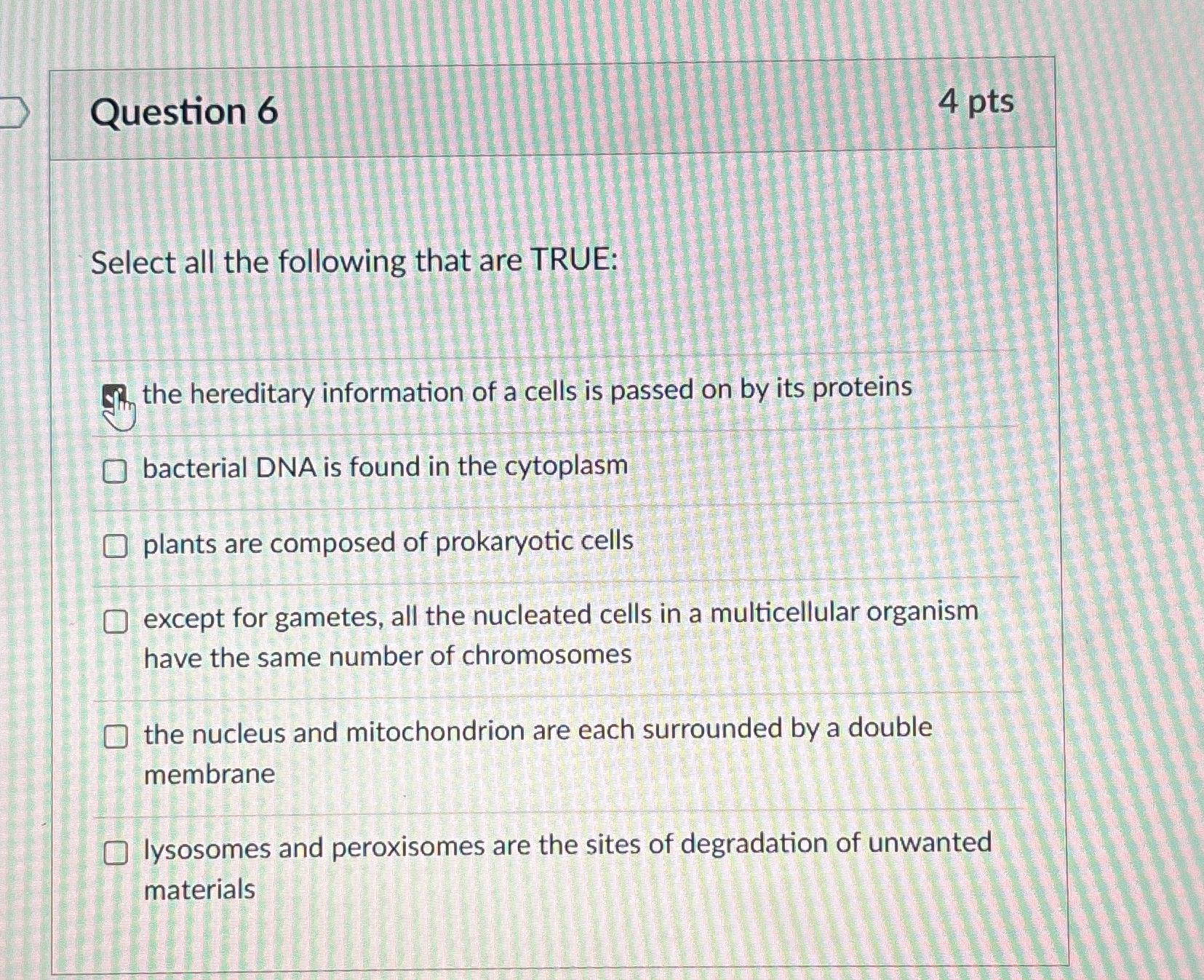Solved Question 64 ﻿ptsSelect all the following that are | Chegg.com