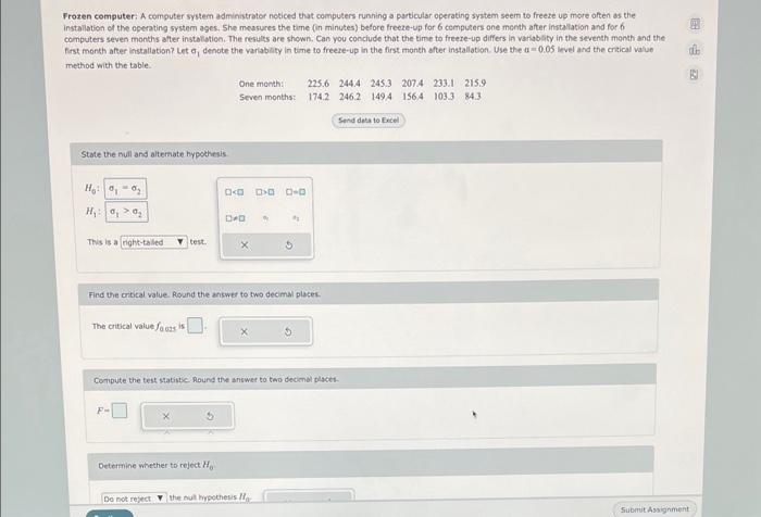 Solved Froxen computer: A computer system administrator | Chegg.com