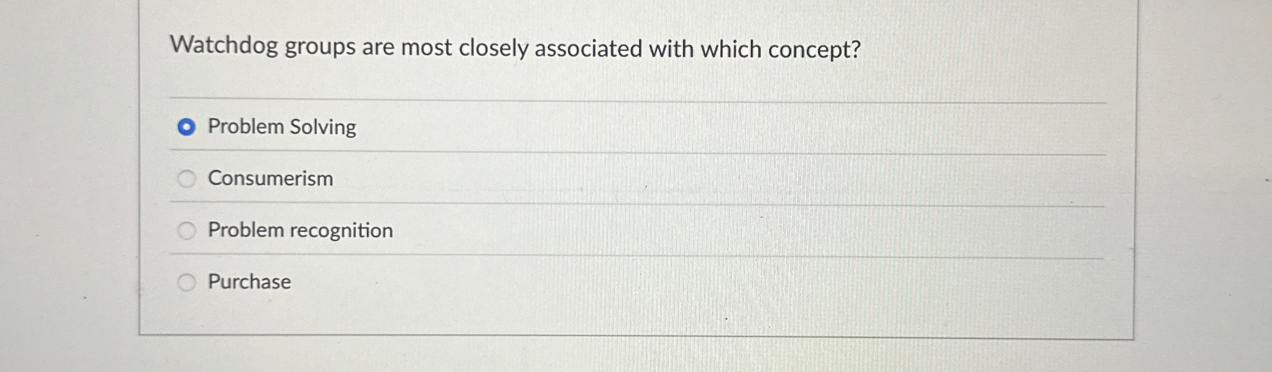 Solved Watchdog groups are most closely associated with | Chegg.com