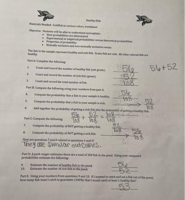 Solved I need help with a part D &E, please part and E are | Chegg.com