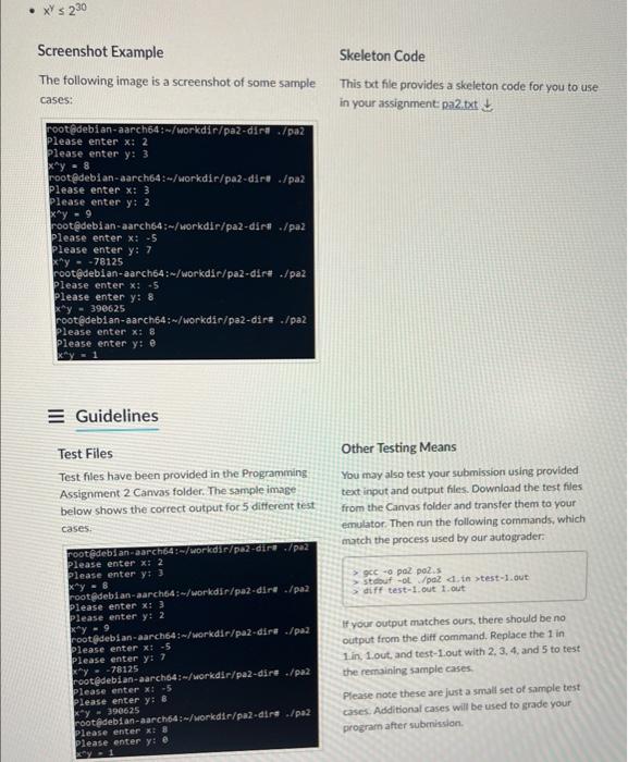 Objective Write an ARM program that takes two | Chegg.com
