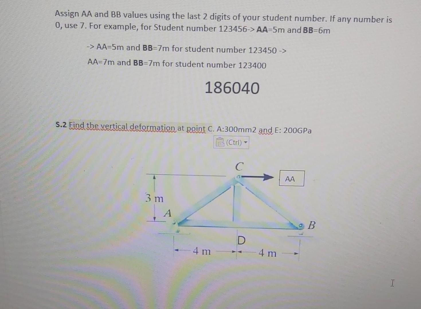 Solved Assign AA and BB values using the last 2 digits of | Chegg.com