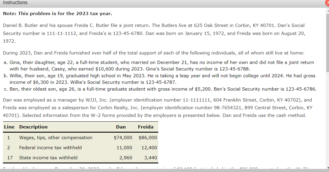 Solved Question Content AreaNote: This problem is for the | Chegg.com