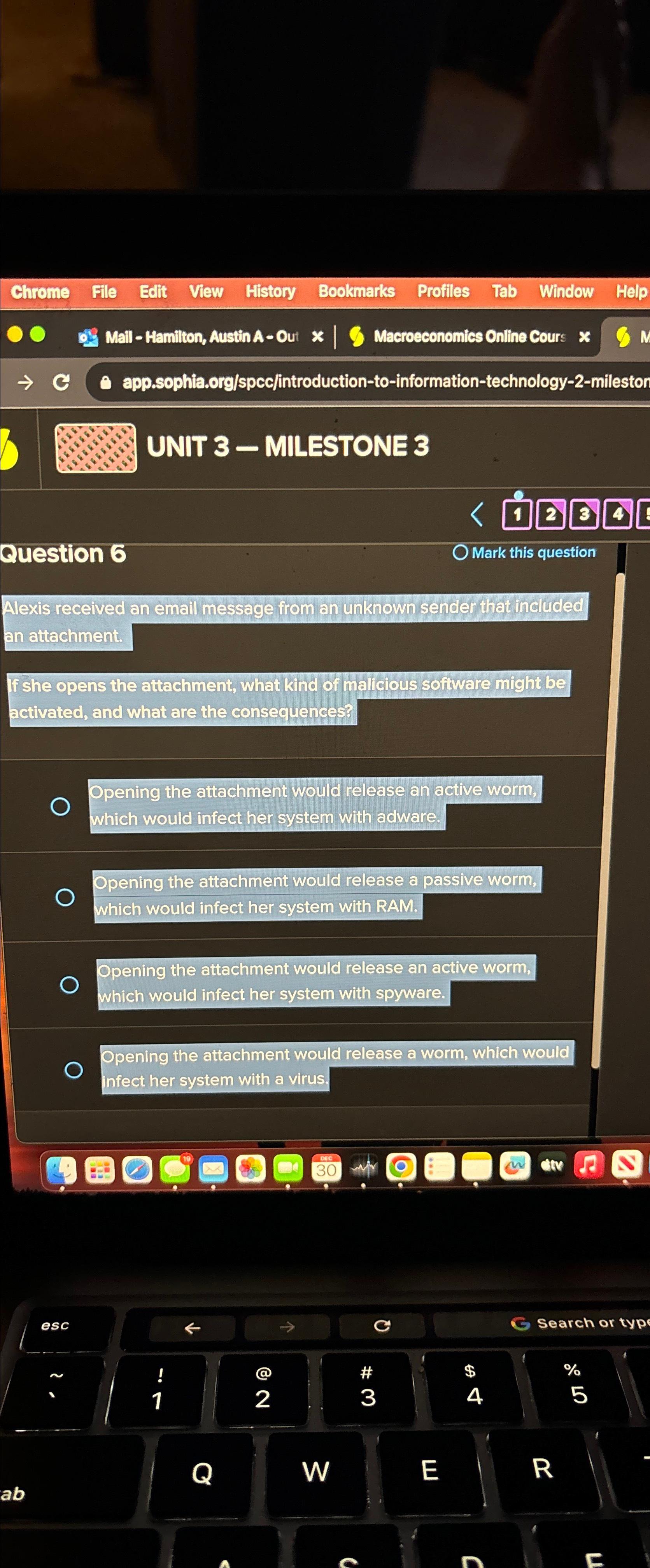 Solved UNIT 3 - ﻿MILESTONE 3Question 6)